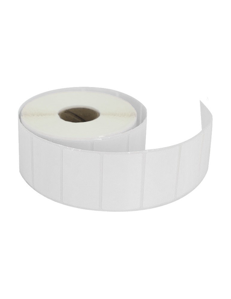 Rollos 1000 Etiquetas Térmicas 40 X 25 mm Color Blanco(60 Unds/Caja)